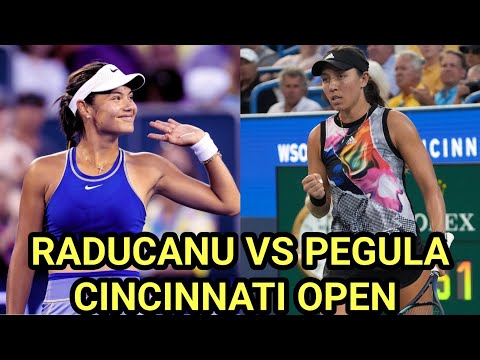 Emma Raducanu vs Jessica Pegula 3rd Round Cincinnati Open