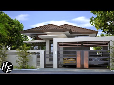 240 sqm Lot l 3-Bedroom Modern Bungalow House Design