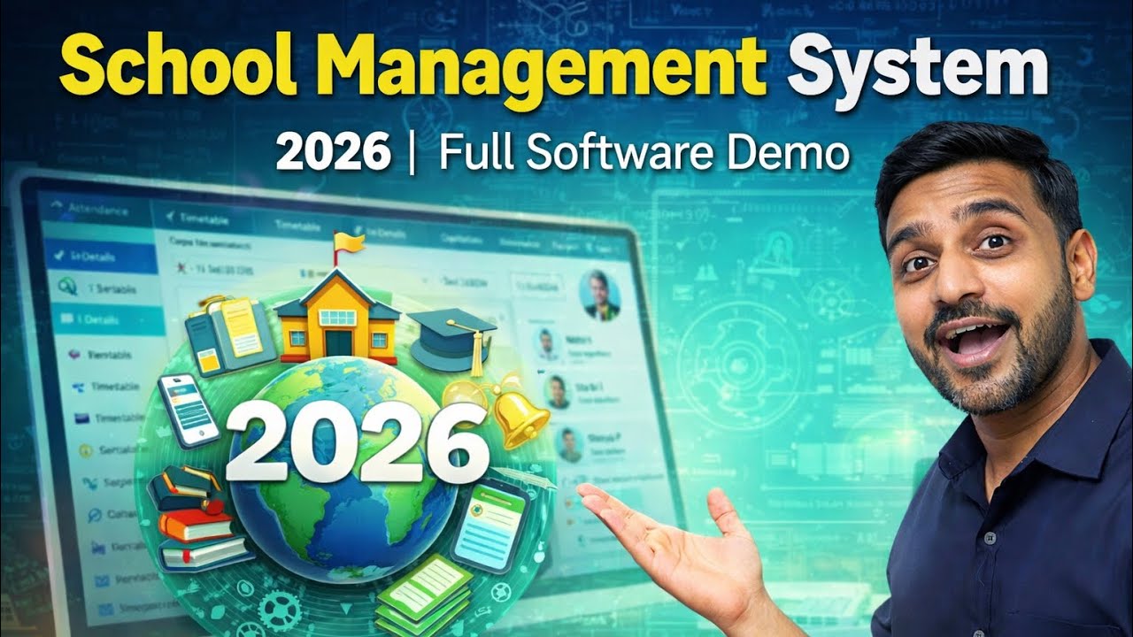Best School Management Software 2026 | Full ERP Demo (ProSchool360)
