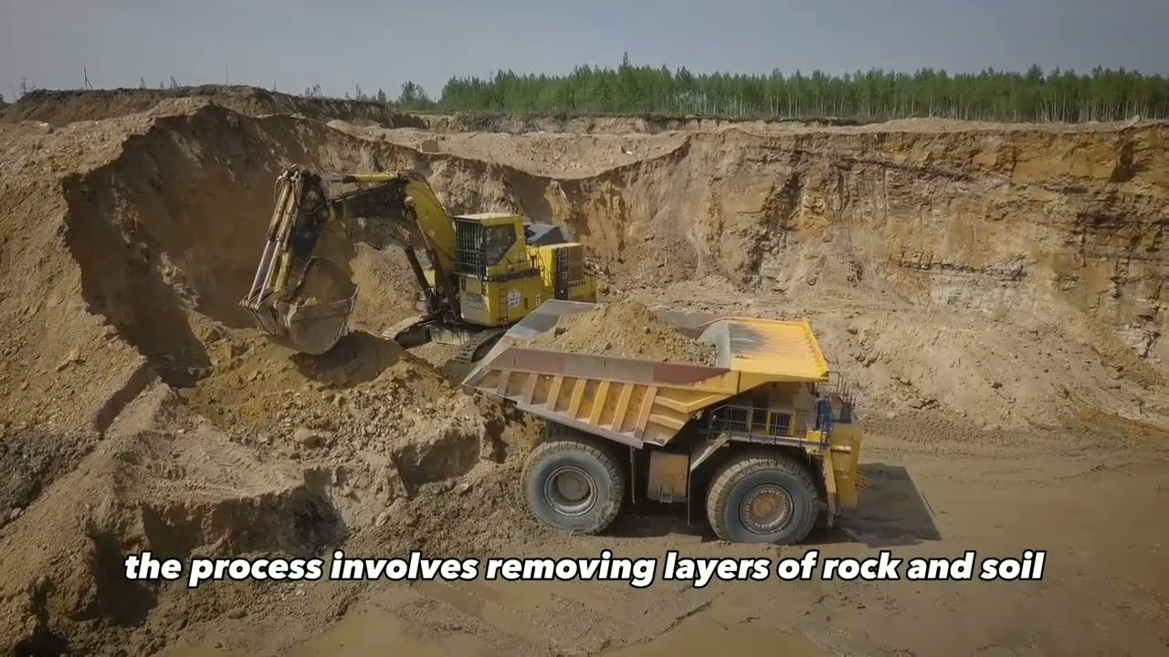 What is Surface Mining? #miningprocess #surfacemining #miningequipment #miningequipment