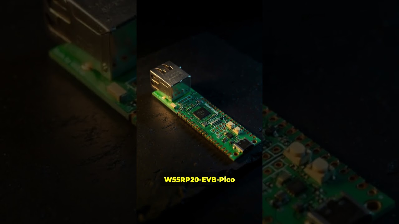 W55RP20 + Arduino Ethernet3 = Easy Hardware Ethernet! ⚡ #Shorts