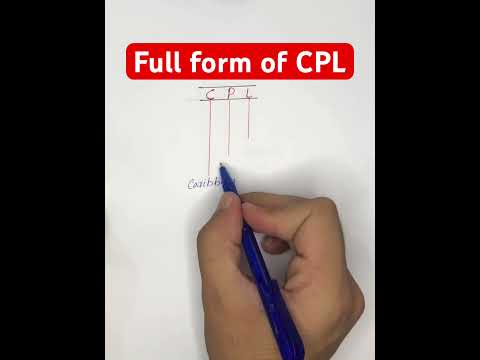 Full form of CPL #shorts #short #vocabulary #englishvocabulary