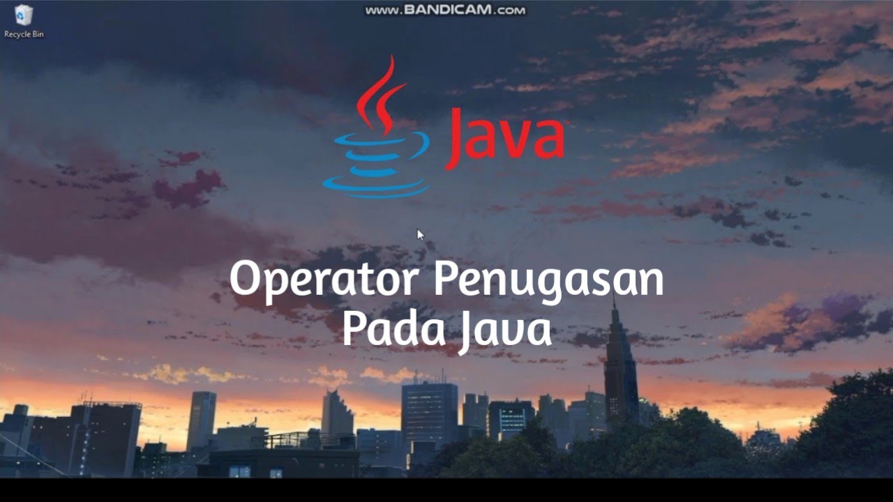 Java 05 - Operator Penugasan