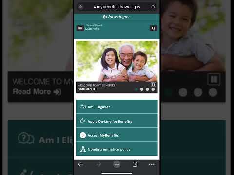 Applying for Medicaid Mobile Instructions