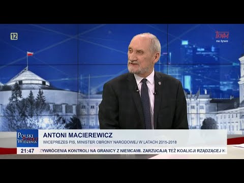A. Macierewicz o prokuratorze prowadzącym sprawę M. Błaszczaka: To ...