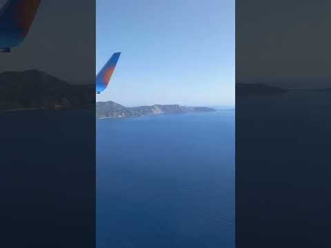 Final approach in to Zakynthos airport #zante #ionianviews π¬π·