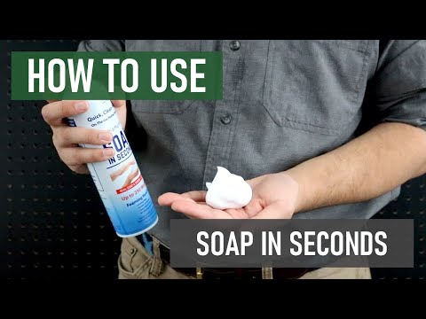 How to Use Soap in Seconds [Foaming Hand Soap]