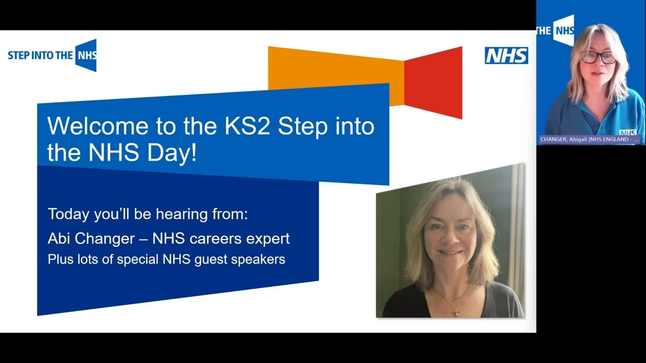 Step into the NHS day for KS2 - welcome session