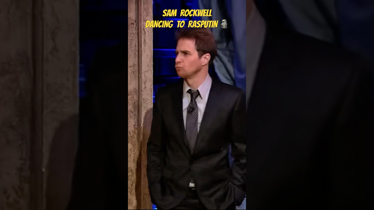 Sam rockwell dancing to rasputin #flashback