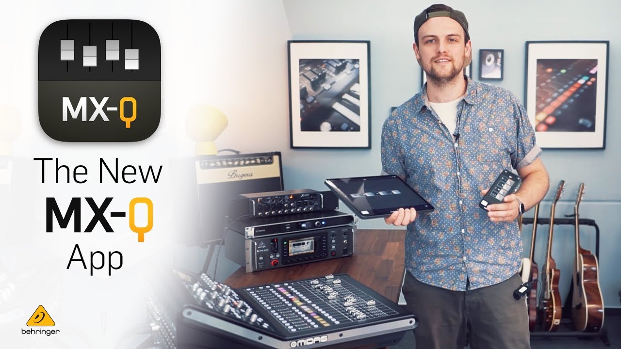 The new X32 | X-Air Mobile Monitoring App - MX-Q