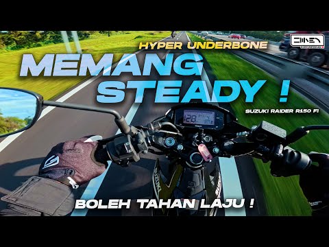KAPCAI HYPERUNDERBONE PALING STEADY 🔥 | Suzuki Raider R150 FI Satria Malaysia [4K]