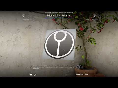 CS2 Sticker | T'AU Empire Version 1 - Counter-Strike 2 Warhammer Xenos Sticker Capsule Inspect