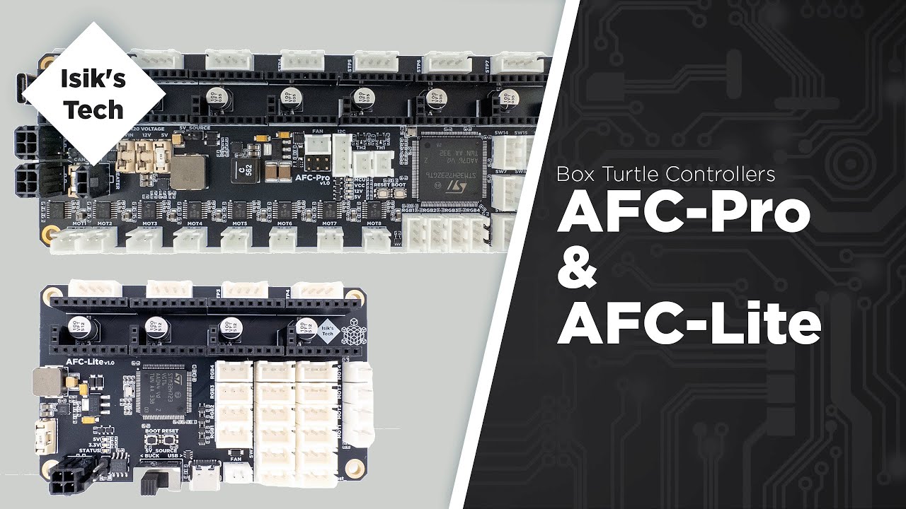 Box Turtle Controller PCBs - AFC-Lite & AFC-Pro