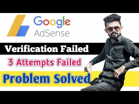 Adsense identity verification failed (3 times) attempts | how to verify google AdSense account 2020