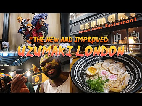 Japanese ramen at UZUMAKI LONDON | The NEW NARUTO Themed RAMEN Restaurant