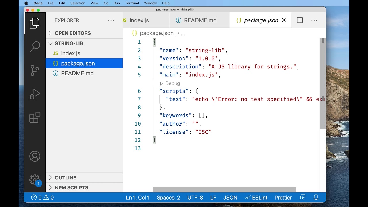 01 String Lib Getting Started - Learn JavaScript by Making Libraries