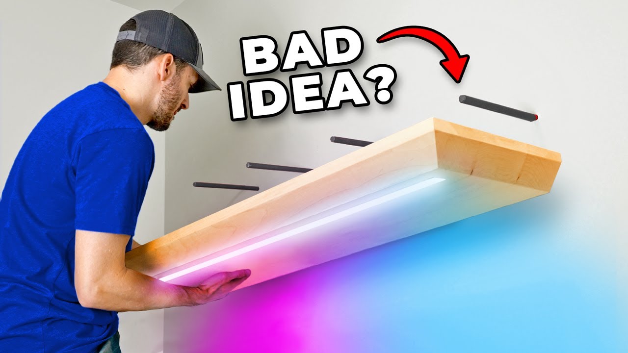 What’s Inside This Floating Shelf!?