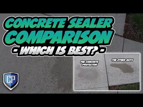 Concrete Sealer Comparison - Which is Best?
