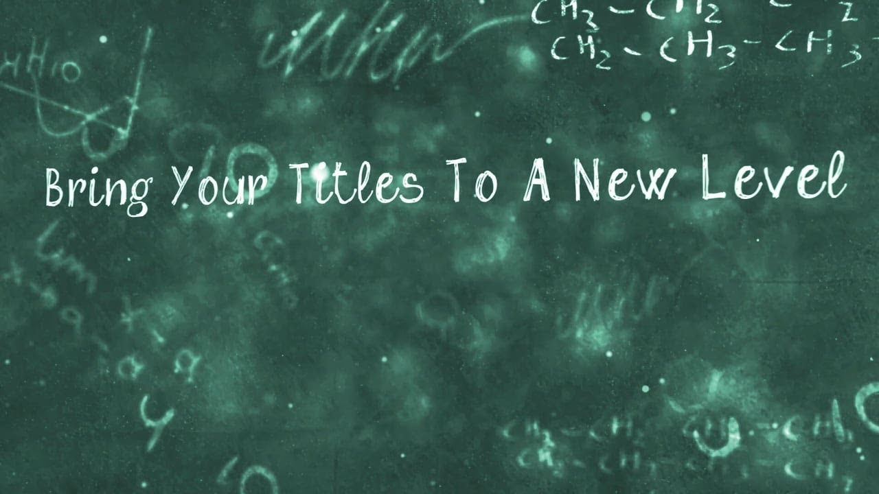 Typography Video Template