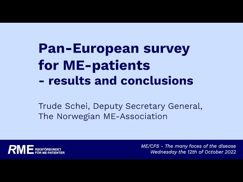 Pan-European survey for ME-patients - results and conclusions