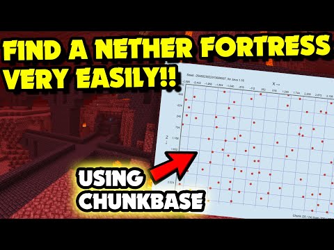How to Find a NETHER FORTESS VERY EASILY | Java & Bedrock| Using Chunkbase (Minecraft Tutorial)