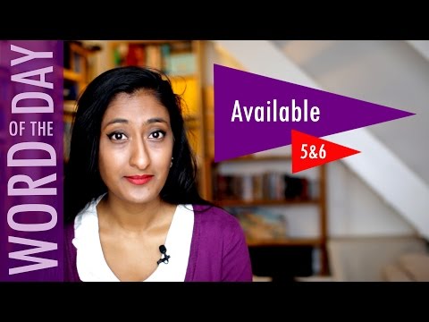 How to Spell the Word Available ǀ Word of the Day (Yr 5&6) ǀǀ Early Morning Work