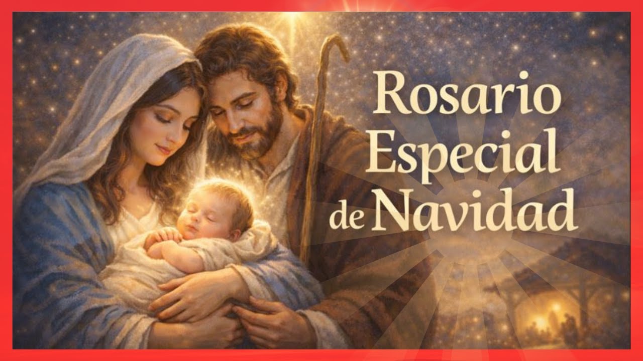 🌟 Rosario de Navidad 🌟 | rosario para acostar al niño Dios | Misterios Gozosos |