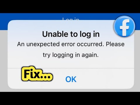 How to fix Facebook Unable To Login Problem |