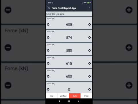 Cube Test Report App