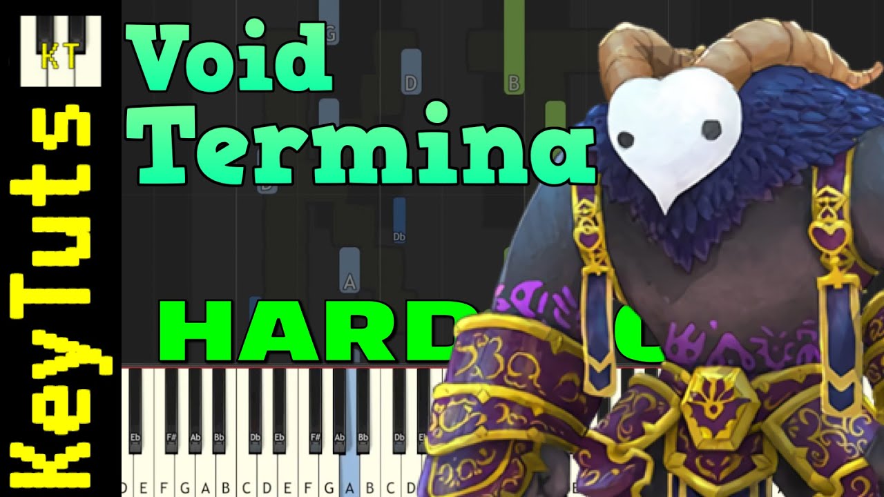 Vs. Void Termina [Kirby Star Allies] - Hard Mode [Piano Tutorial] (Synthesia)