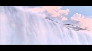 And Now For Jar Jar Binks Falling To His Death Over A Waterfall