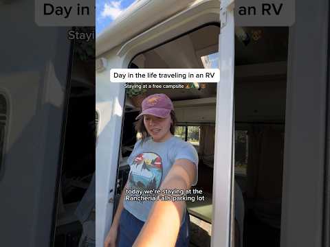 DAY IN THE LIFE TRAVELING IN AN RV #travel #rvliving #rv #dayinthelife #vanlife