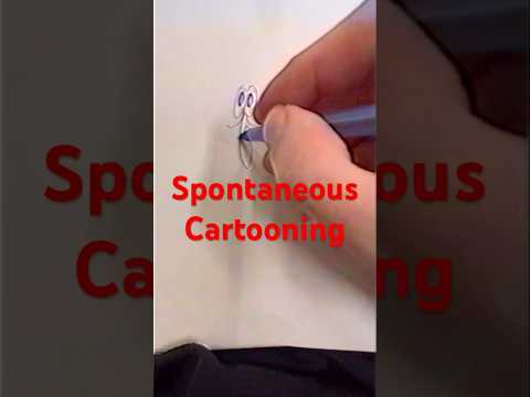 Spontaneous cartooning shot out of my mind  #traditionalart #cartoon #artist #art #ink #drawing ￼