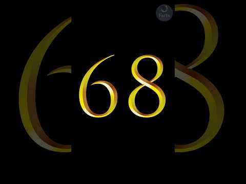 Facts About Number 68 #shorts #facts @thehomeoffacts