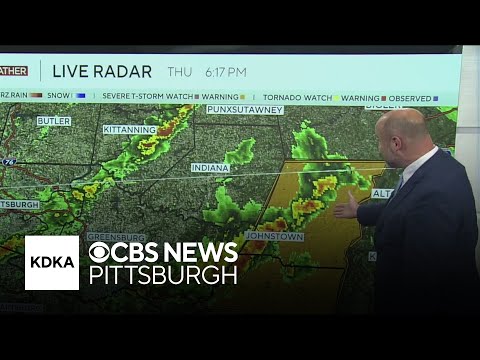 KDKA-TV Evening Forecast (6/19)
