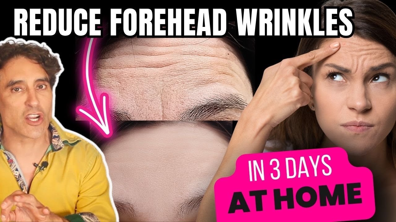 EASILY SMOOTH DEEP FOREHEAD LINES AT HOME INEXPENSIVELY