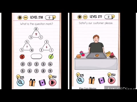 Brain Test Tricky Puzzle level 277-278 | Satisfy our customers please - What is the question mark