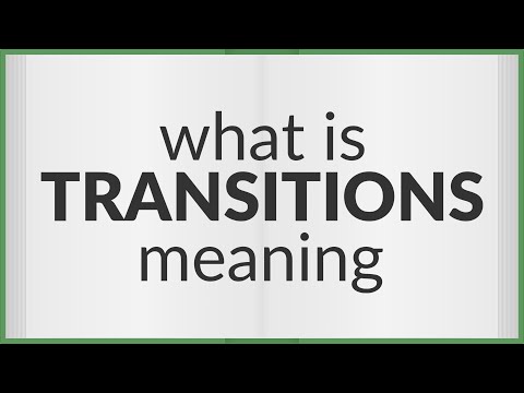 Transitions | meaning of Transitions