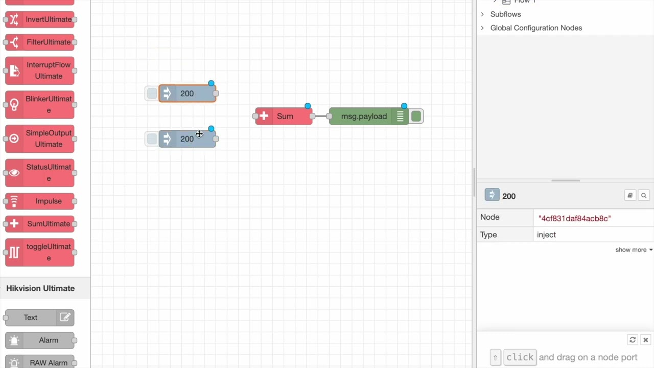 Math node for Node-Red