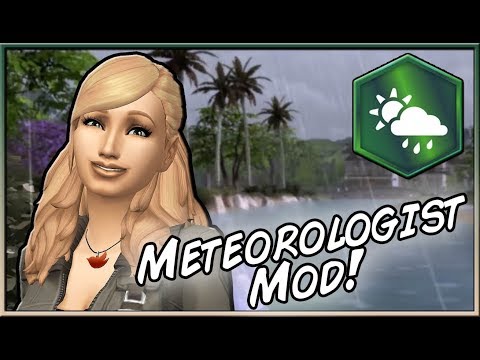 Meteorology Career Mod! ⛈ | The Sims 4 (by midnitetech)