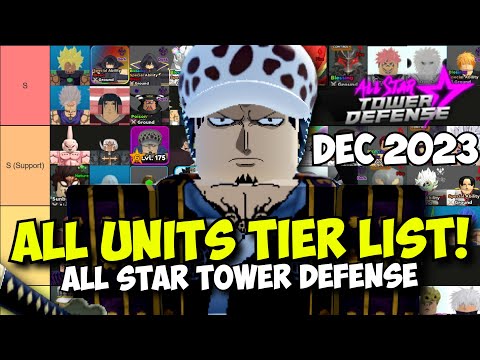 Best Unit in ASTD? All 6 & 7 Stars Tier List (UPDATED!) Ft. Law 6 Star