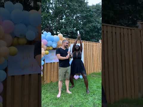 A Couple Gets Two Different Colors during a Gender Reveal
