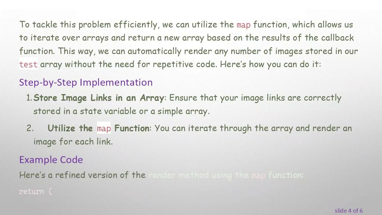 How to Loop Through and Render Images Dynamically in React Native