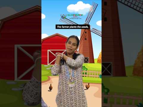 UKG Rhyme – The Farmer Plants the Seeds! Gleanburnie #school #kidslearning #nurseryrhymes #farmer