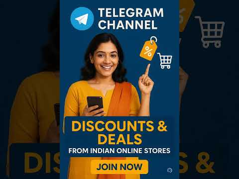 Get the Best Deals, Discounts, and Promo Codes in Telegram channel