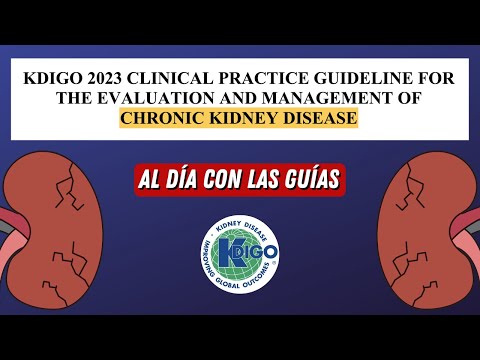 Nueva Guía Enfermedad Renal Crónica | KDIGO 2024 #AlDíaConLasGuías