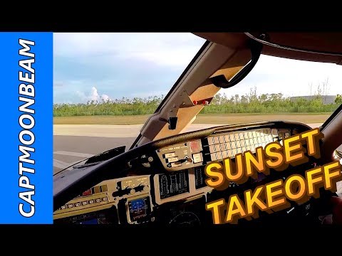 Cessna Citation Takeoff Nassau Bahamas, Pilot Vlog 146