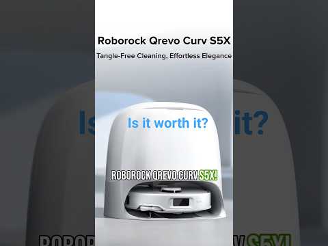 Roborock Qrevo Curv S5X: Is it worth buying? #roborock #qrevocurv #robotvacuums #robotvacuumcleaner