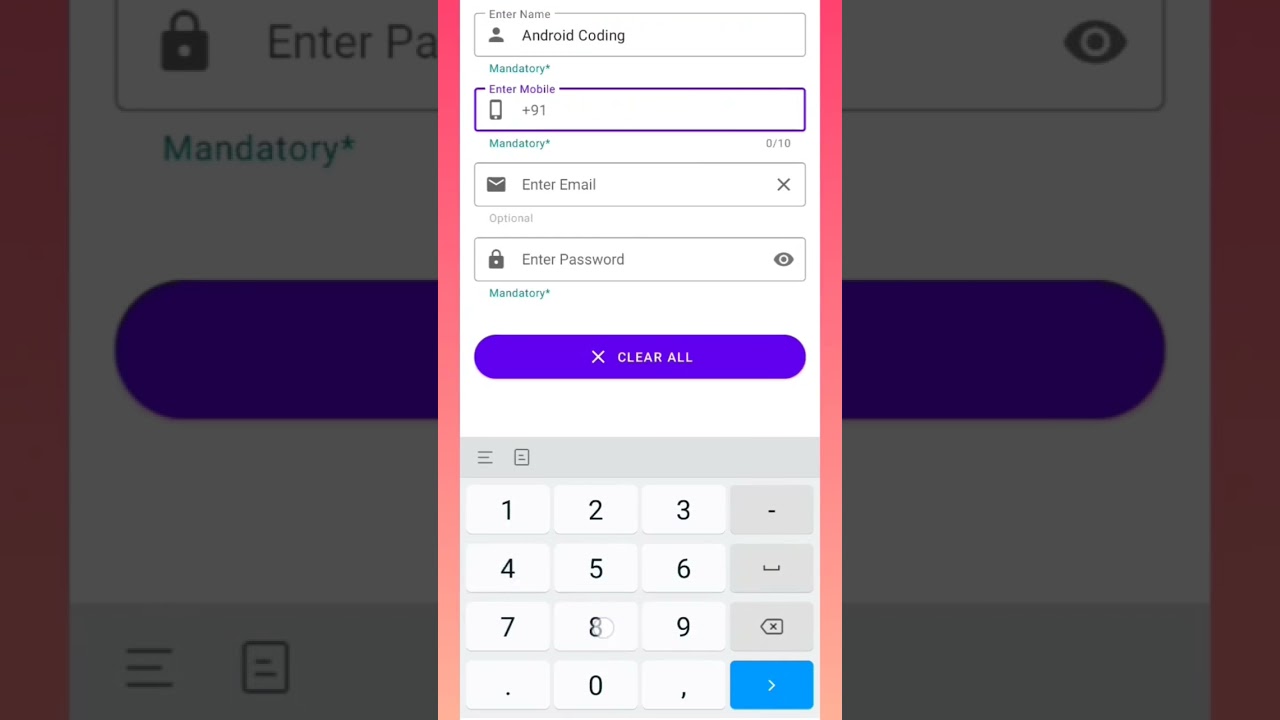 How to Implement TextInputLayout in Android Studio | TextInputLayout | Android Coding