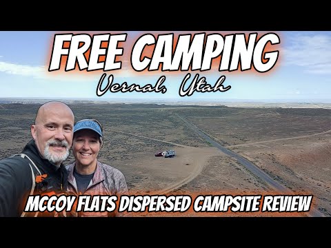 Free Camping | McCoy Flats Dispersed Camping Review | Vernal, Utah